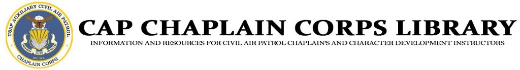 CAP Chaplain Corps Library – Information and Resources for Civil Air ...